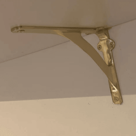 Classic Shelf Bracket - Unlacquered Brass Polished – Stylentdecor