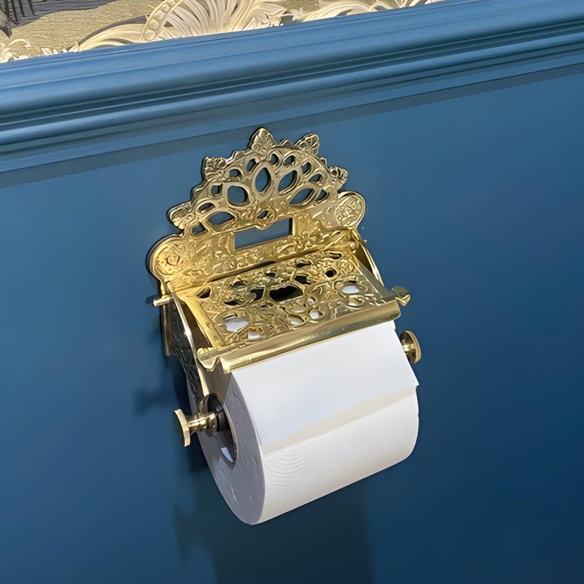 Brass Victorian Roll Holder – Stylentdecor