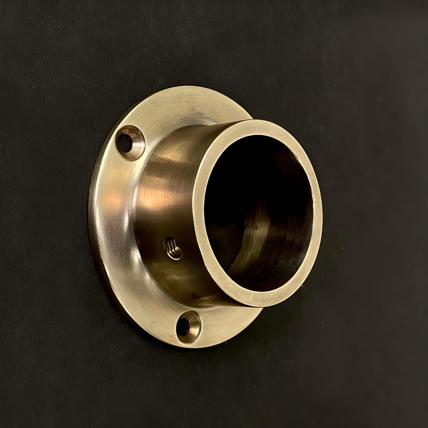 1-1/4'' Polished Brass Closet Rod Brackets | Durable & Easy ...