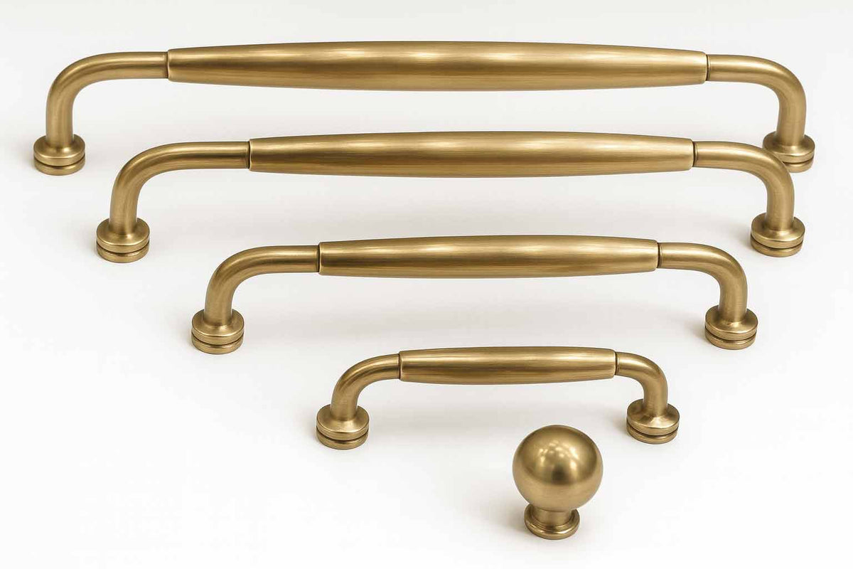Antique Brass Cabinet Pulls & Knobs | Timeless Classic Hardware ...