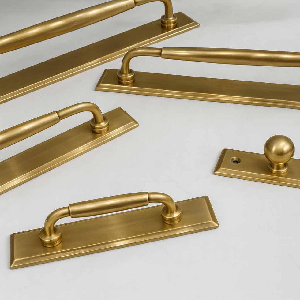 Antique Brass Cabinet Pulls | Vintage Brass Cabinet Pulls – Stylentdecor